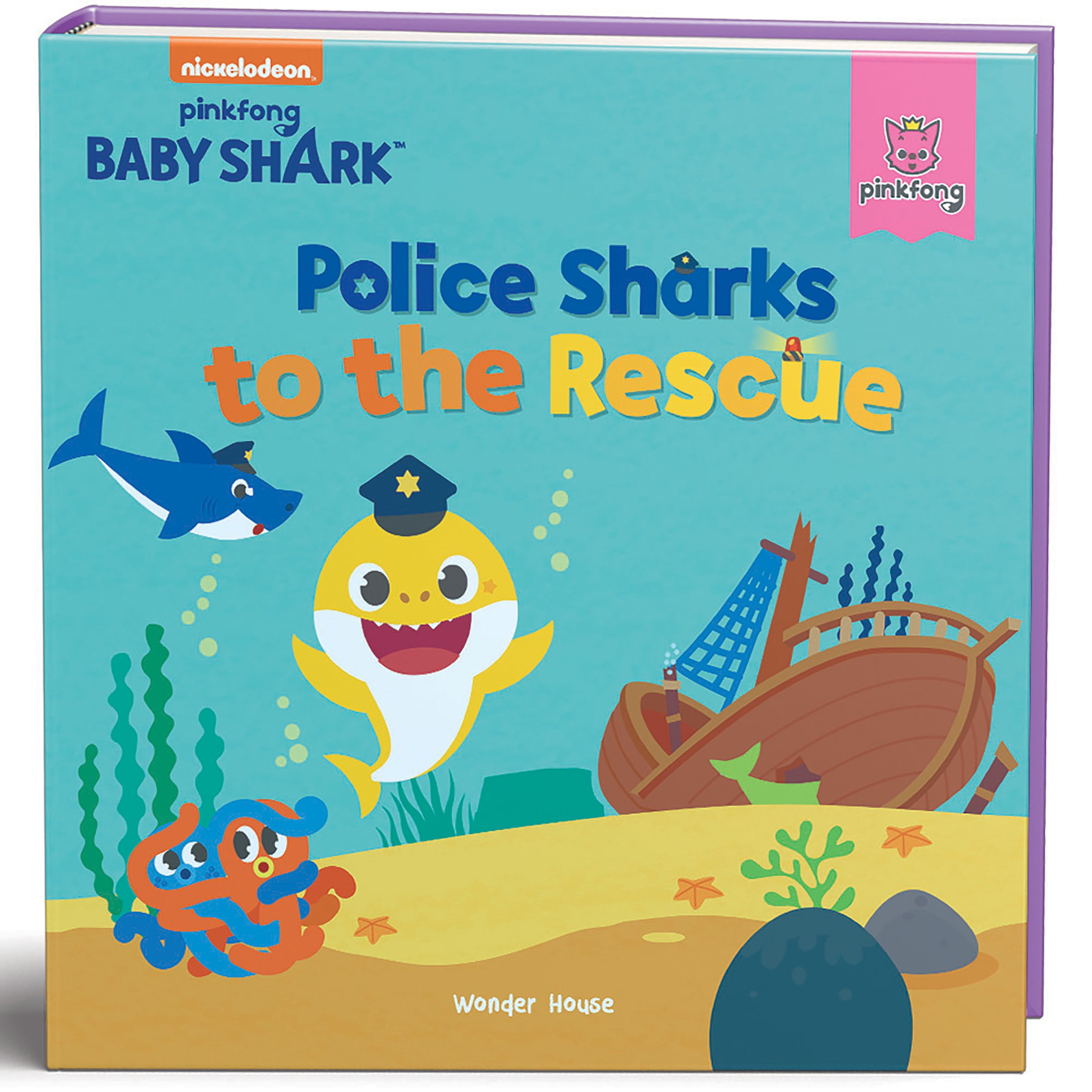 Pinkfong Baby Shark - Police Sharks To The Rescue : Padded Story Books ...