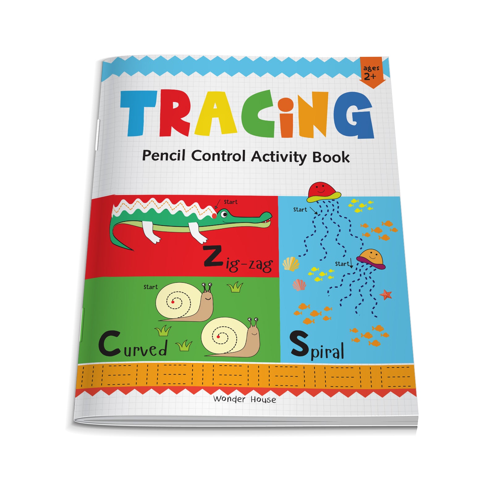 Preschool Activity Book: Tracing - Pencil Control Activity Book For ...