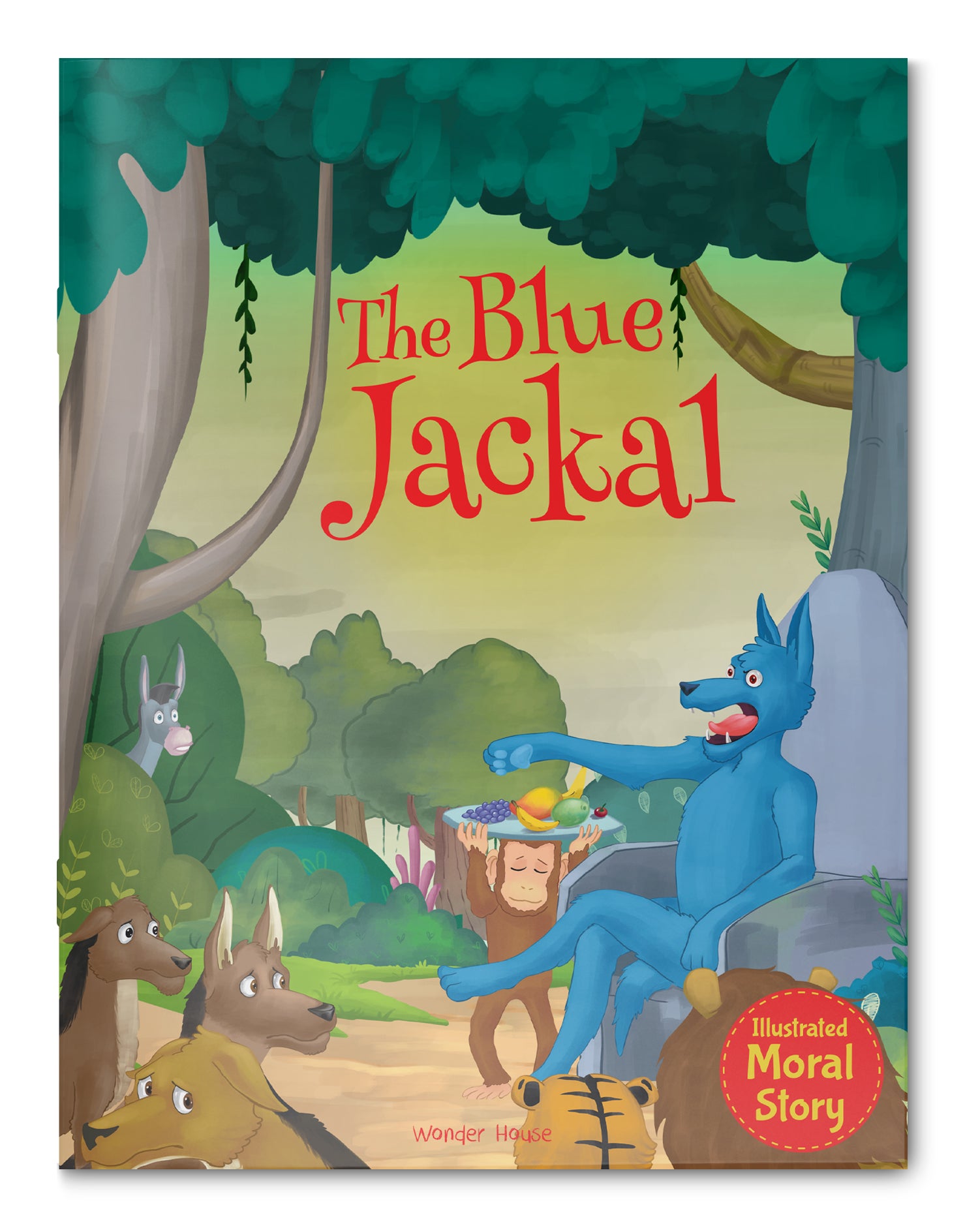 The Blue Jackal - Illustrated Moral Story for Children Book Online ...